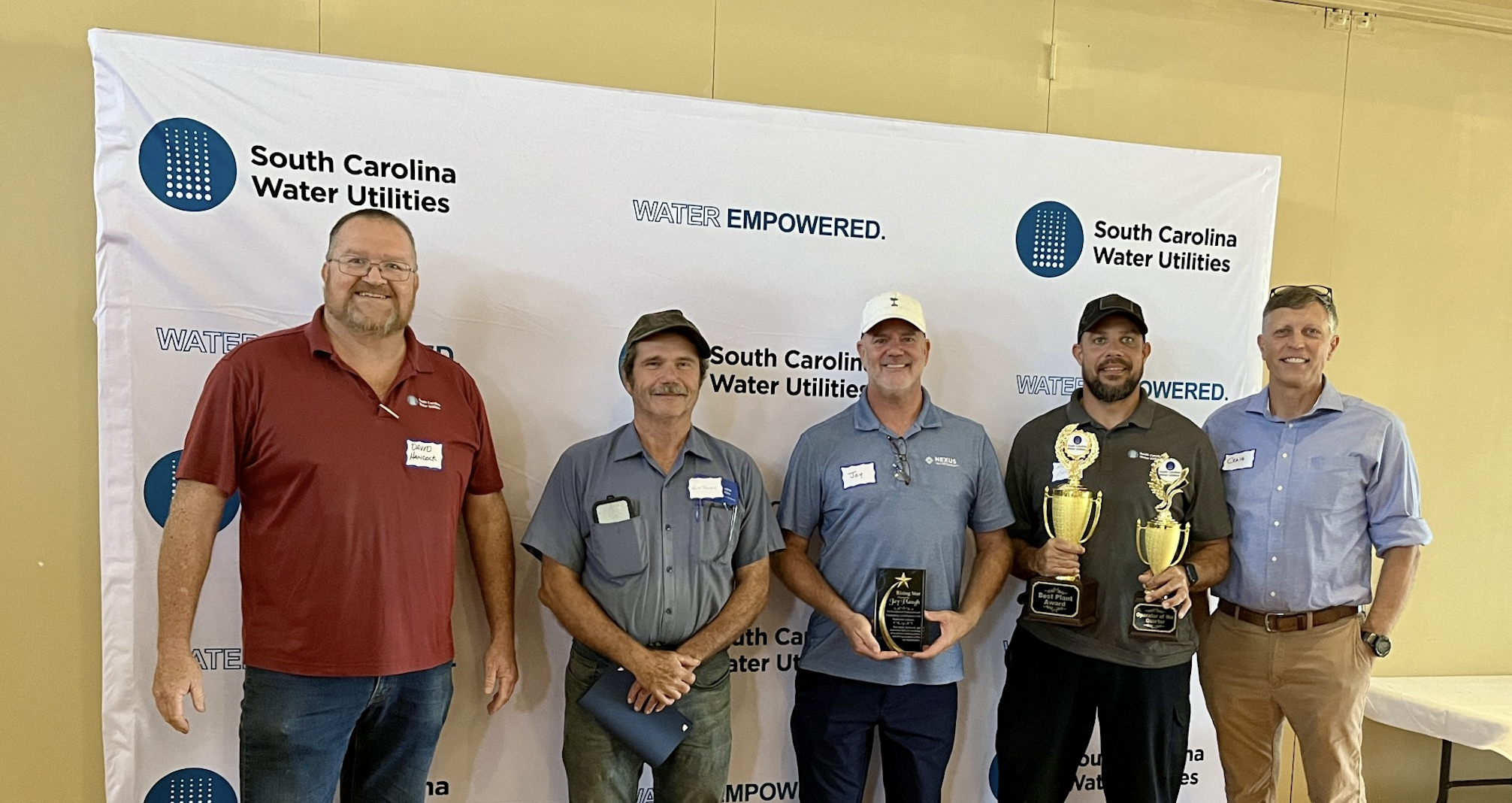 Water Operators Honored - Your Local Utility